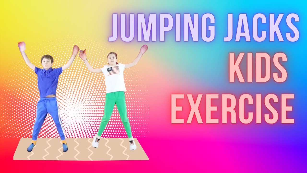 Jumping Jacks | Exercise for Kids | BDK Warm Up & Fitness Series - YouTube