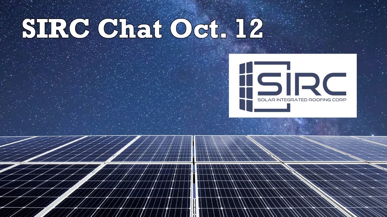 $SIRC Chat and October Investor Update Breakdown - YouTube