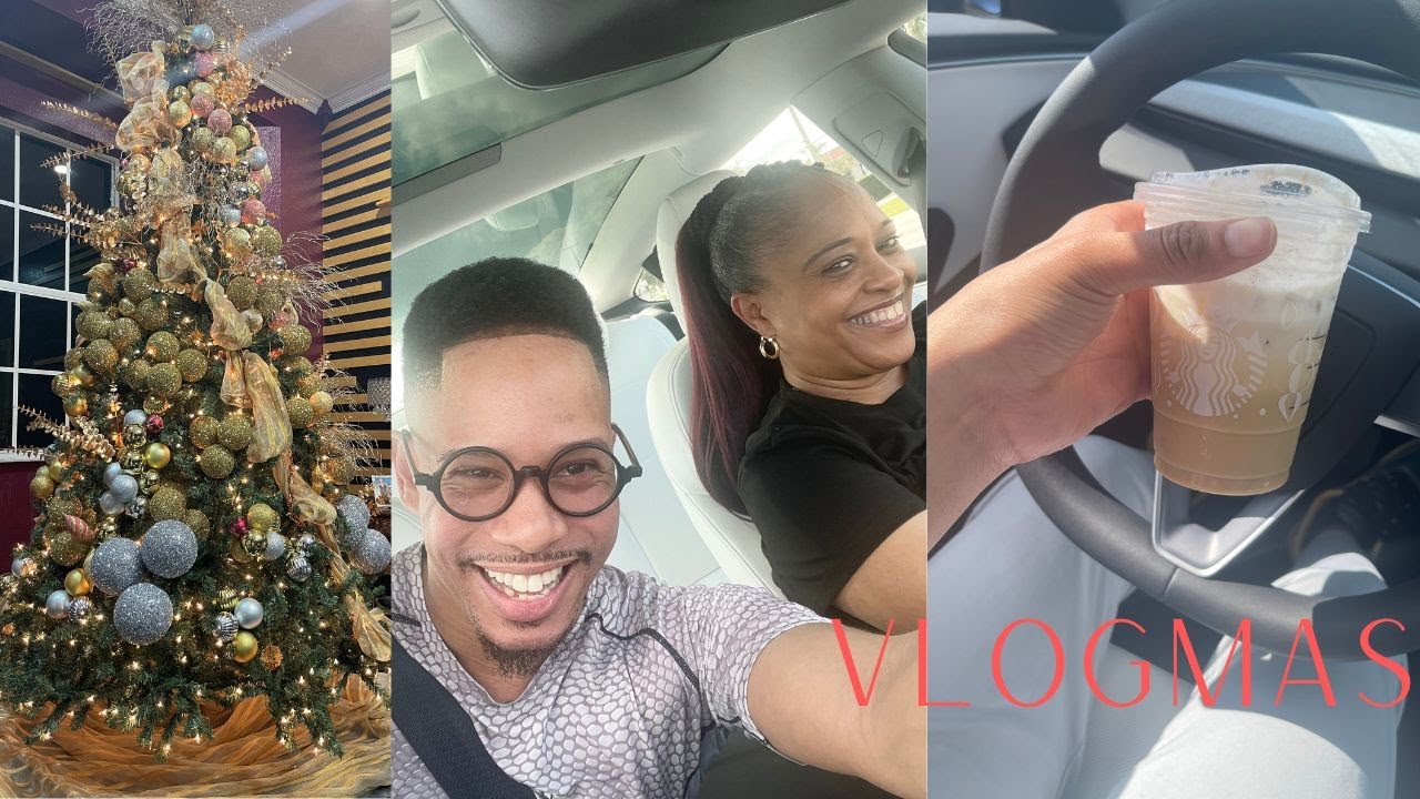 VLOGMAS EP1 THE BEST HOLIDAY SURPRISE IN AWHILE, I CUT MY HAIR AGAIN ...