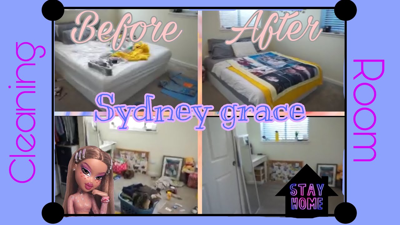 Cleaning my room while stuck at home - YouTube