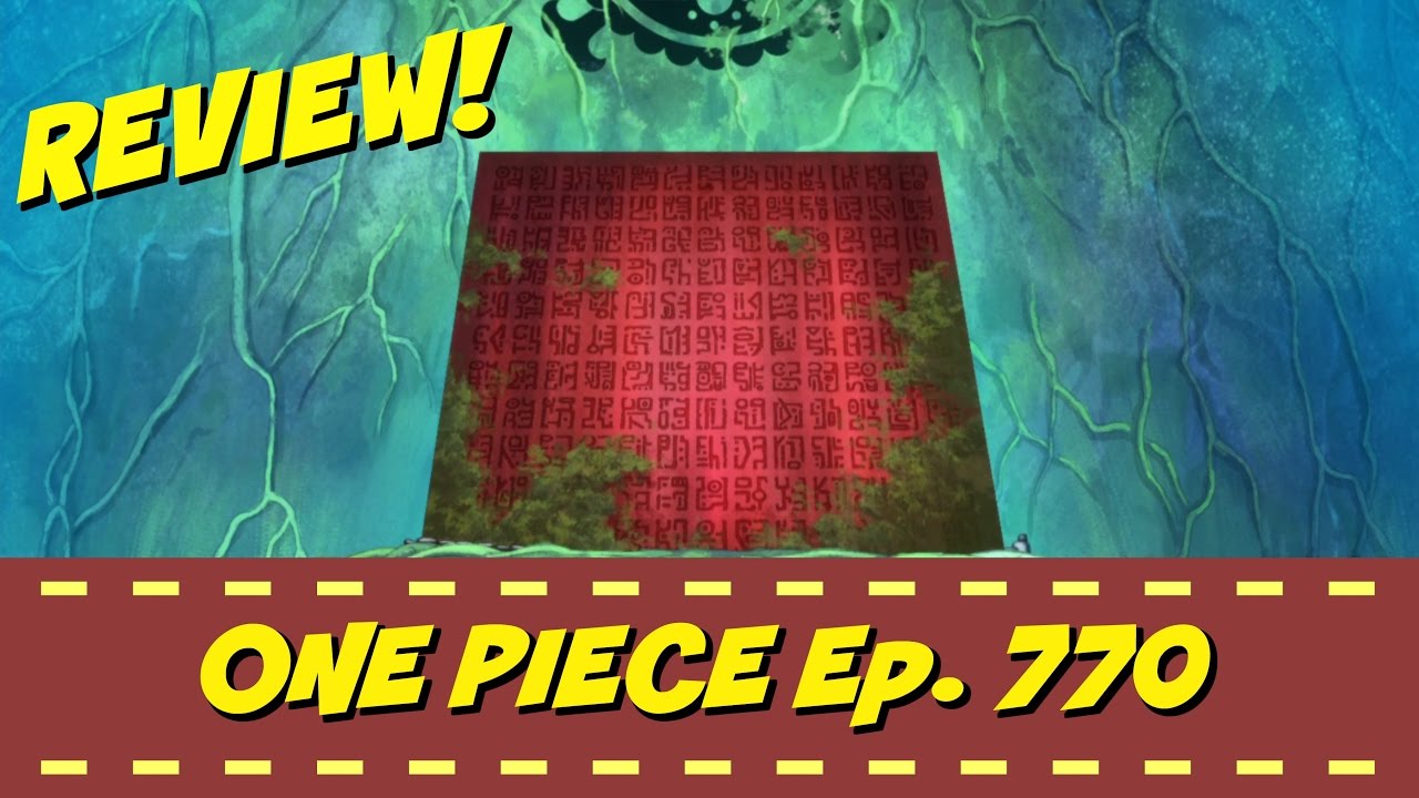 One Piece Episode 770 Review: The Secret of the Kozuki Clan! - YouTube