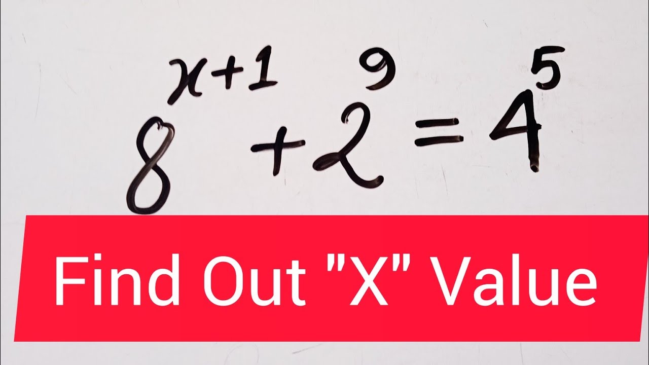 A Nice Exponential Math Problem#algebra#exponent - YouTube