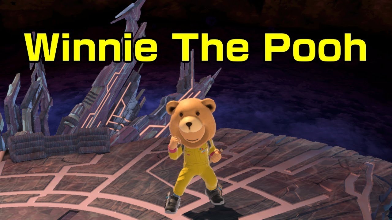 I Made Winnie The Pooh In SSB Ultimate LOL - YouTube