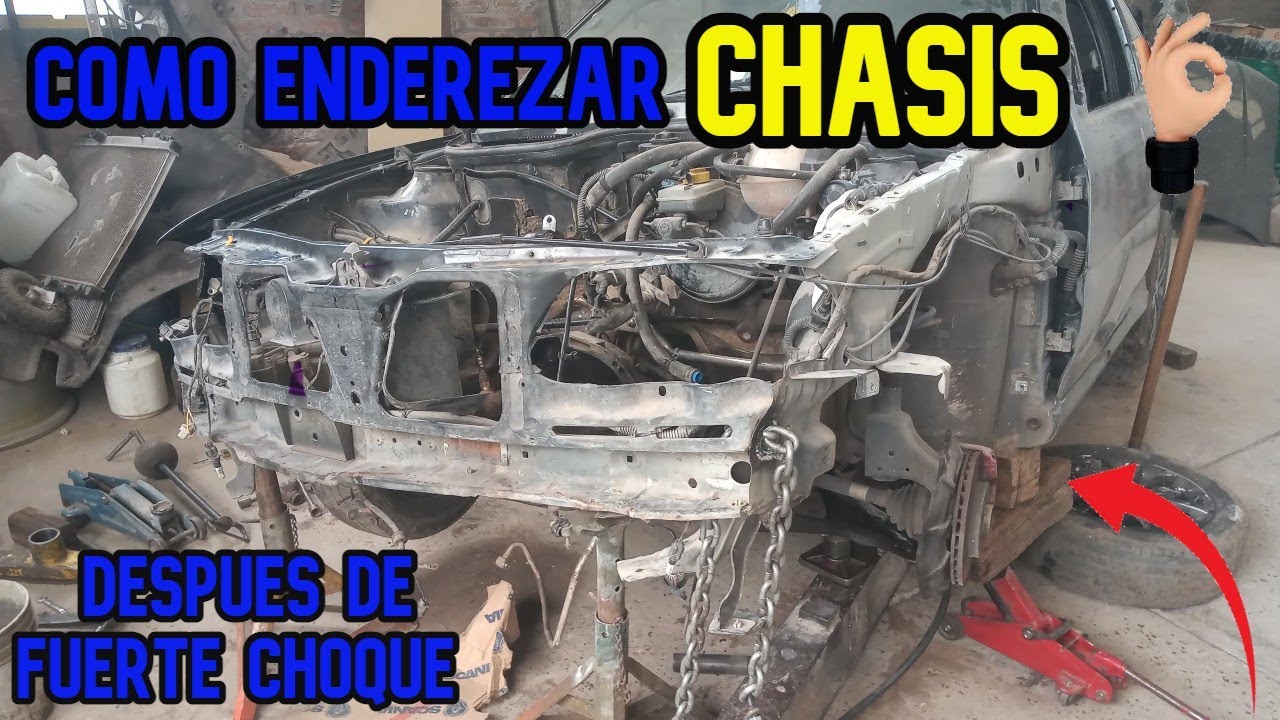 como ENDEREZAR CHASIS REVIRADO 2022 AUTO /COMO CUADRAR CHASIS DE CARRO ...