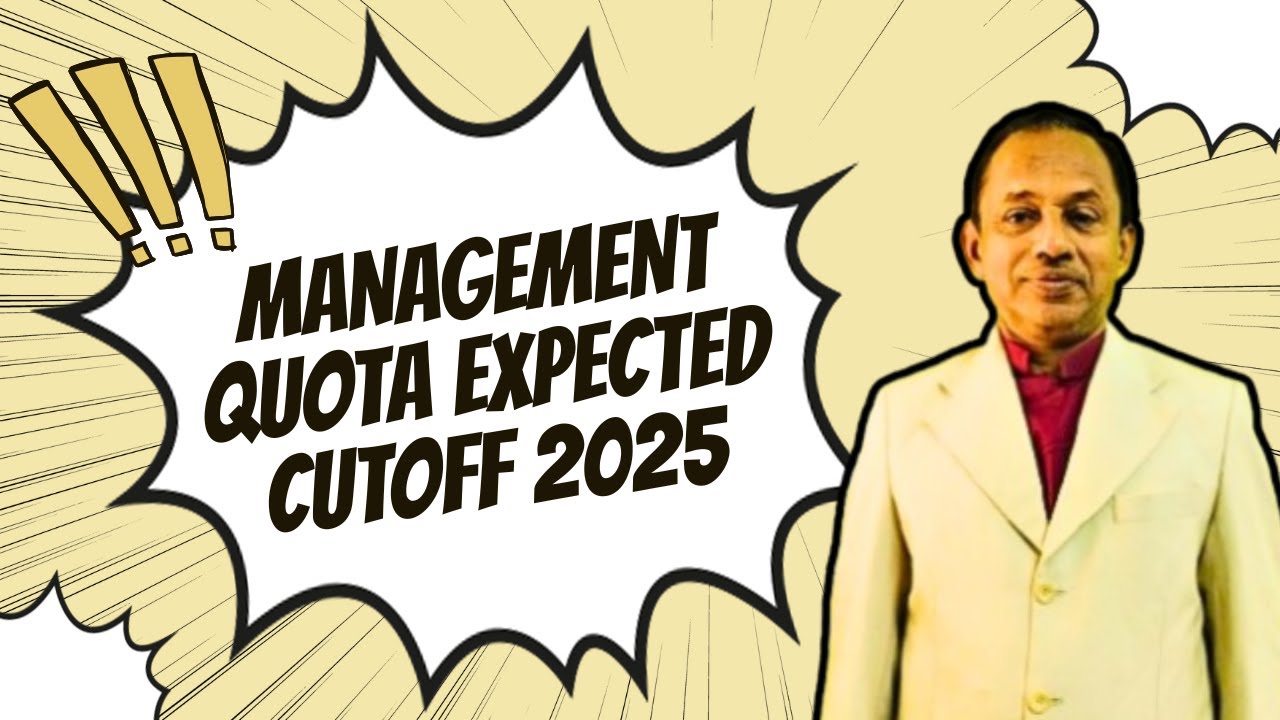 Management Quota Expected Cutoff 2025 | Detailed Rank Analysis based on ...