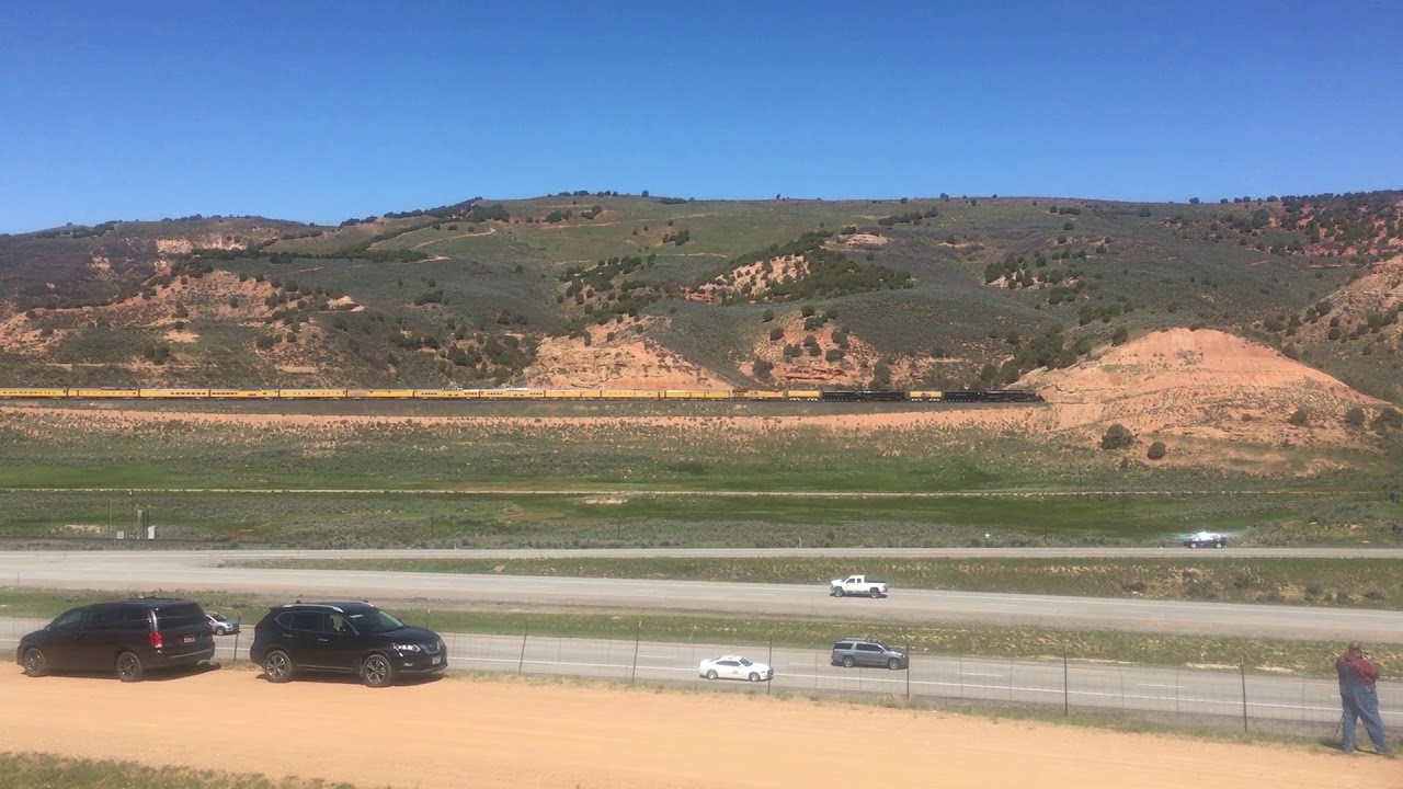 Union Pacific Big Boy 4014 & 844 at Castle Rock Exit Utah 5 12 19 - YouTube