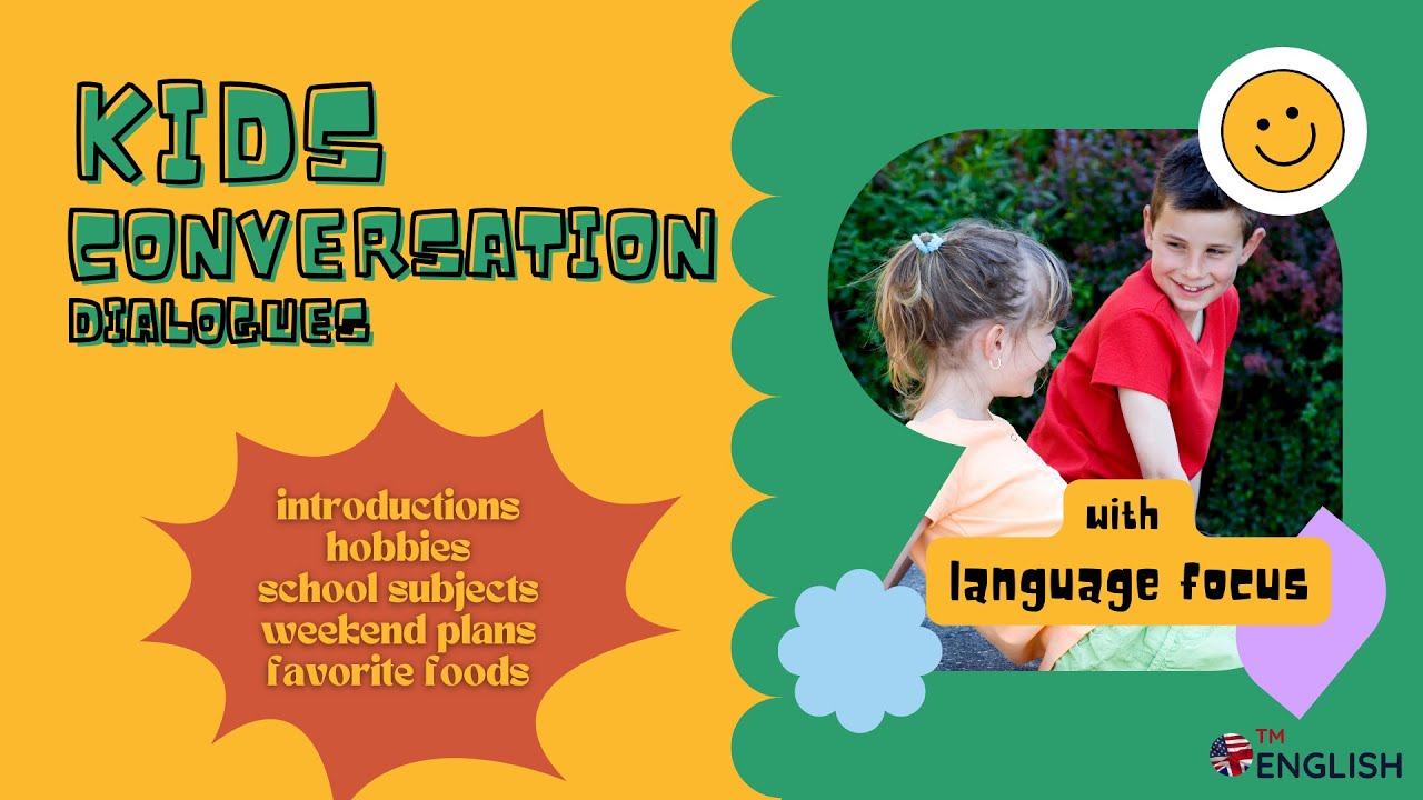Daily Kids Conversations | Elementary School English Dialogues with ...