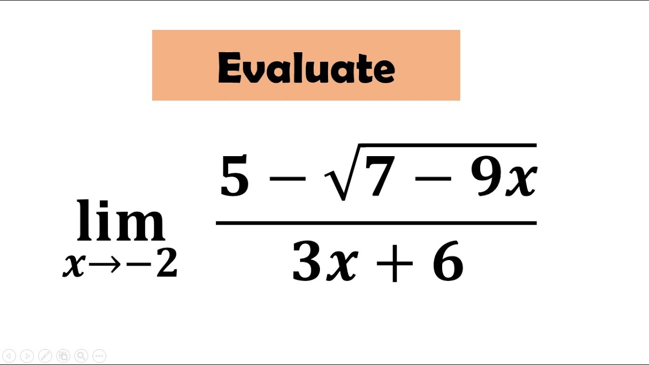 limit aljabar dengan akar sekawan | How to solve limit with square root ...