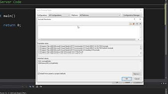 C++ Networking Tutorials using Blocking Sockets [Winsock] - YouTube