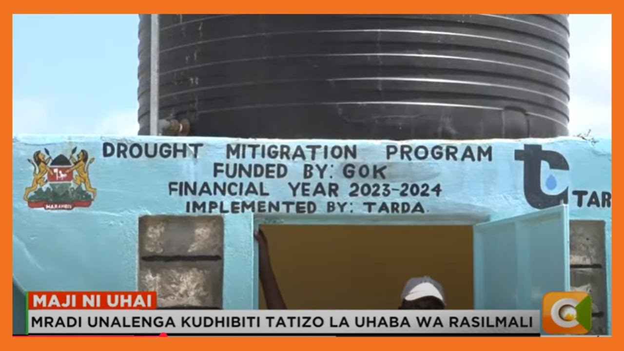 Wakaazi wa Konkona eneo bunge la Tana Delta wafurahia mradi wa maji - YouTube