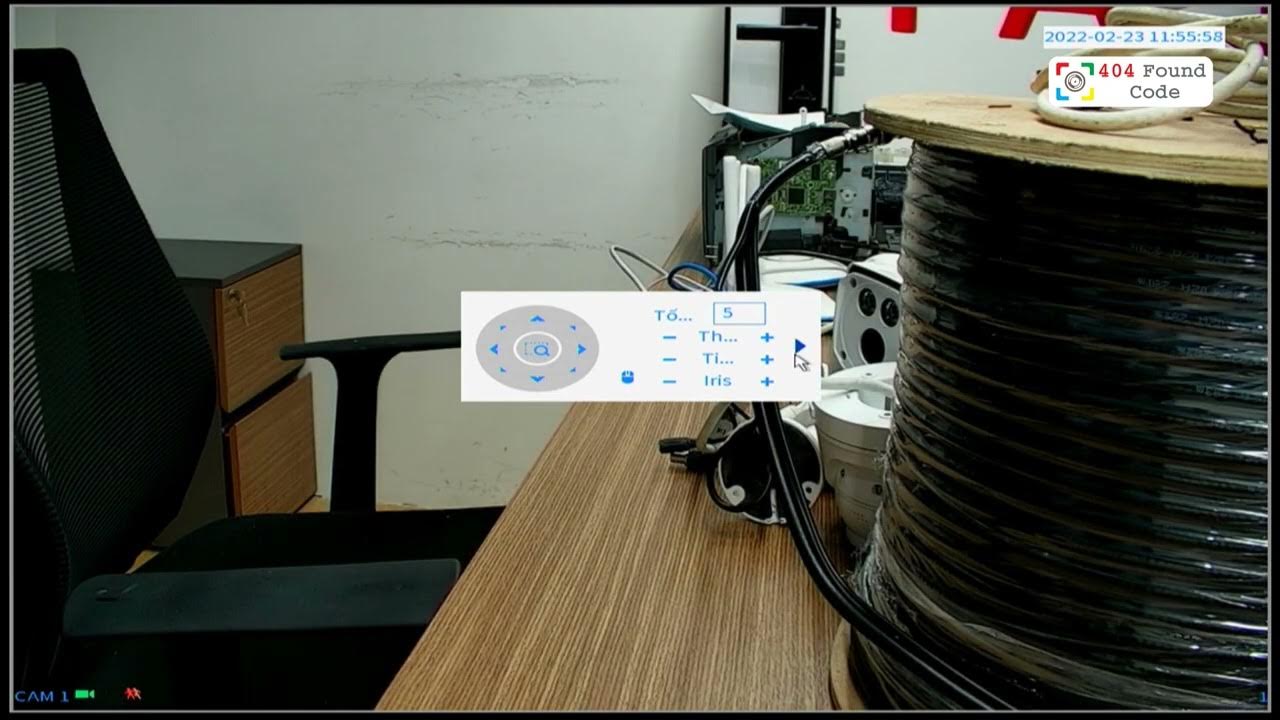 Set point and call preset point on Speedom Analog Dahua Camera - YouTube