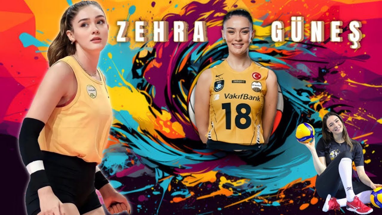 Zehra Gunes Amazing Blocker Ng Women's Volleyball - YouTube