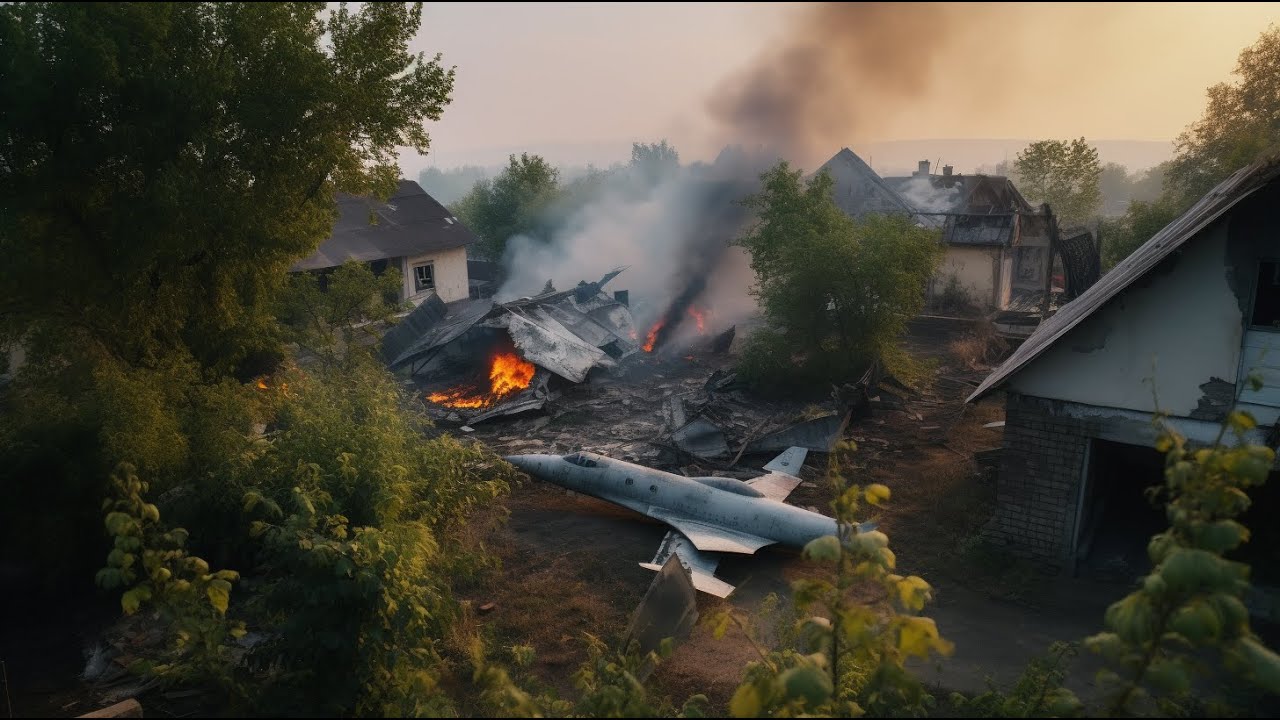 Ukraine's New F-16 Falcon Fighter shot down Several Russia's Tu-130 ...