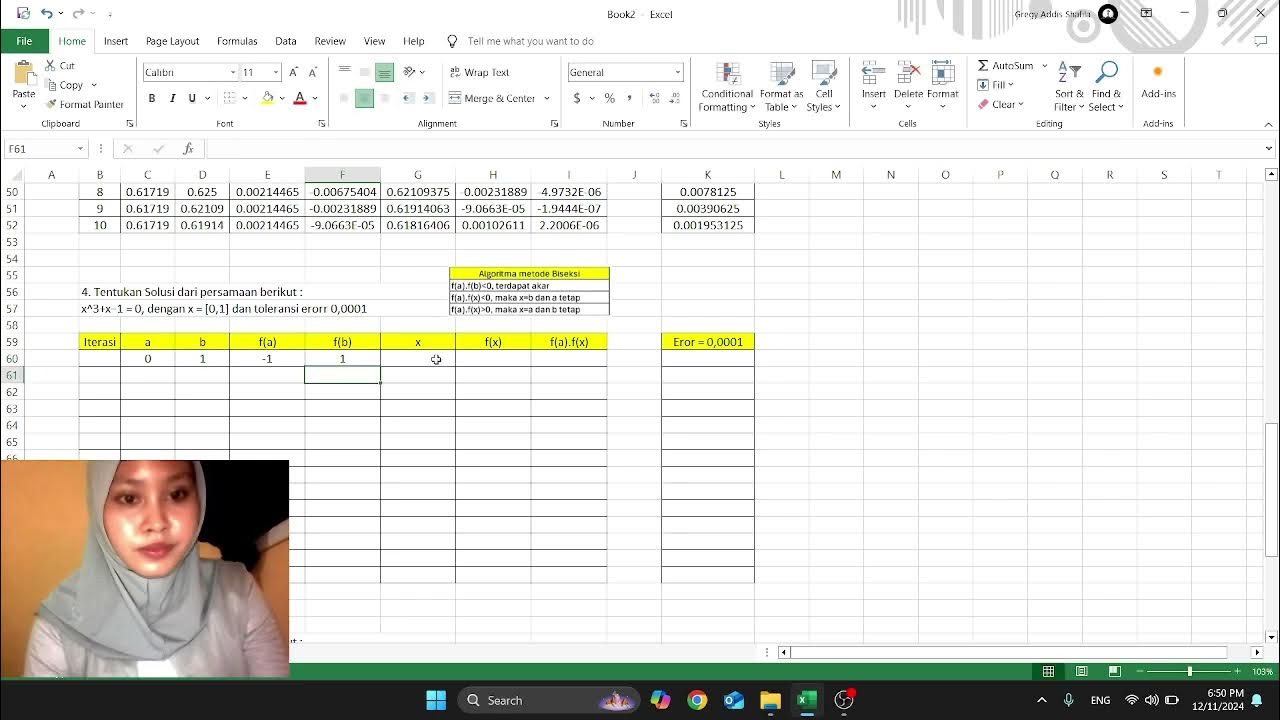 Polindra (presentasi UAS mata kuliah metode numerik) - YouTube