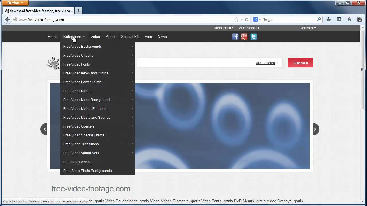 Free-Video-Footage downloaden und anwenden - YouTube