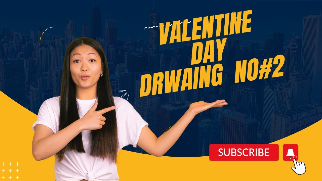 How to make simple Valentine’s Day drawing?#valentine - YouTube