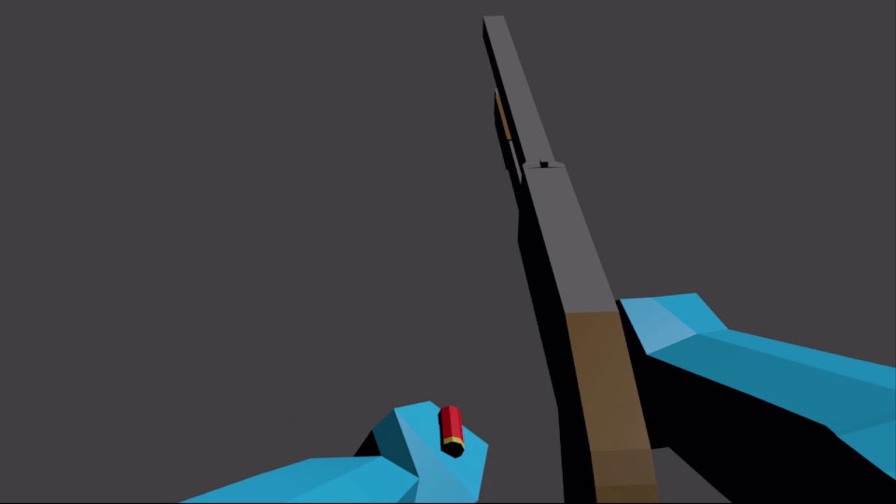 Blender Low Poly Shotgun Animations - YouTube