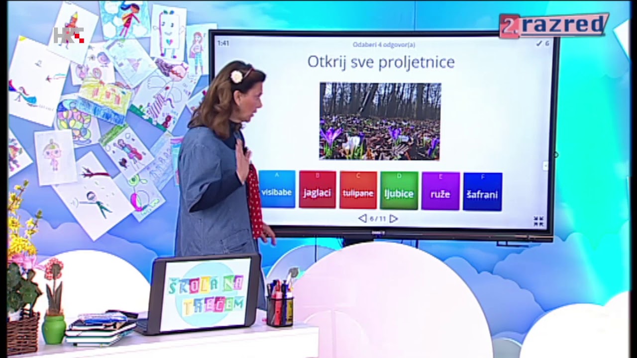 2. razred - Priroda i društvo - Kviz o proljeću - YouTube