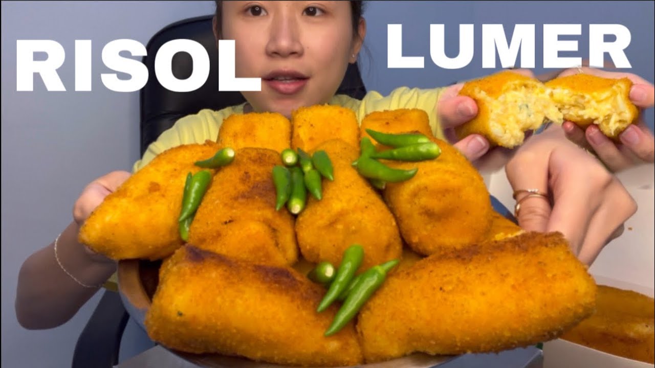 RISOL LUMER YANG ISIANNYA ASLI LUMER BANGET 😳‼️🔥 + CABE RAWIT # ...