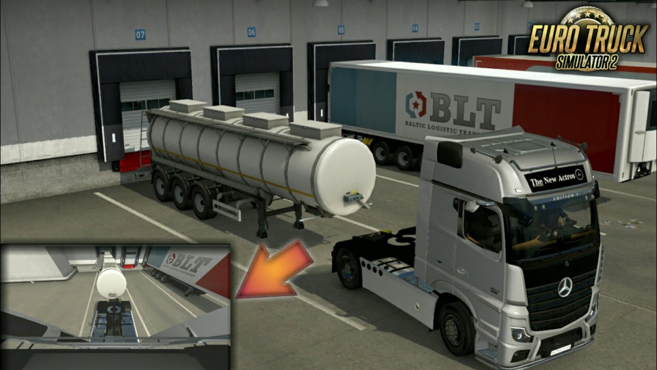 ETS2 Mod | Rear View Camera [1.37] - YouTube