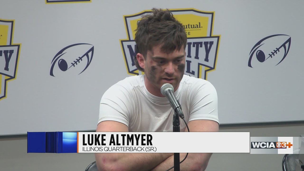 Altmyer caps successful Illini career with Music City Bowl win - YouTube