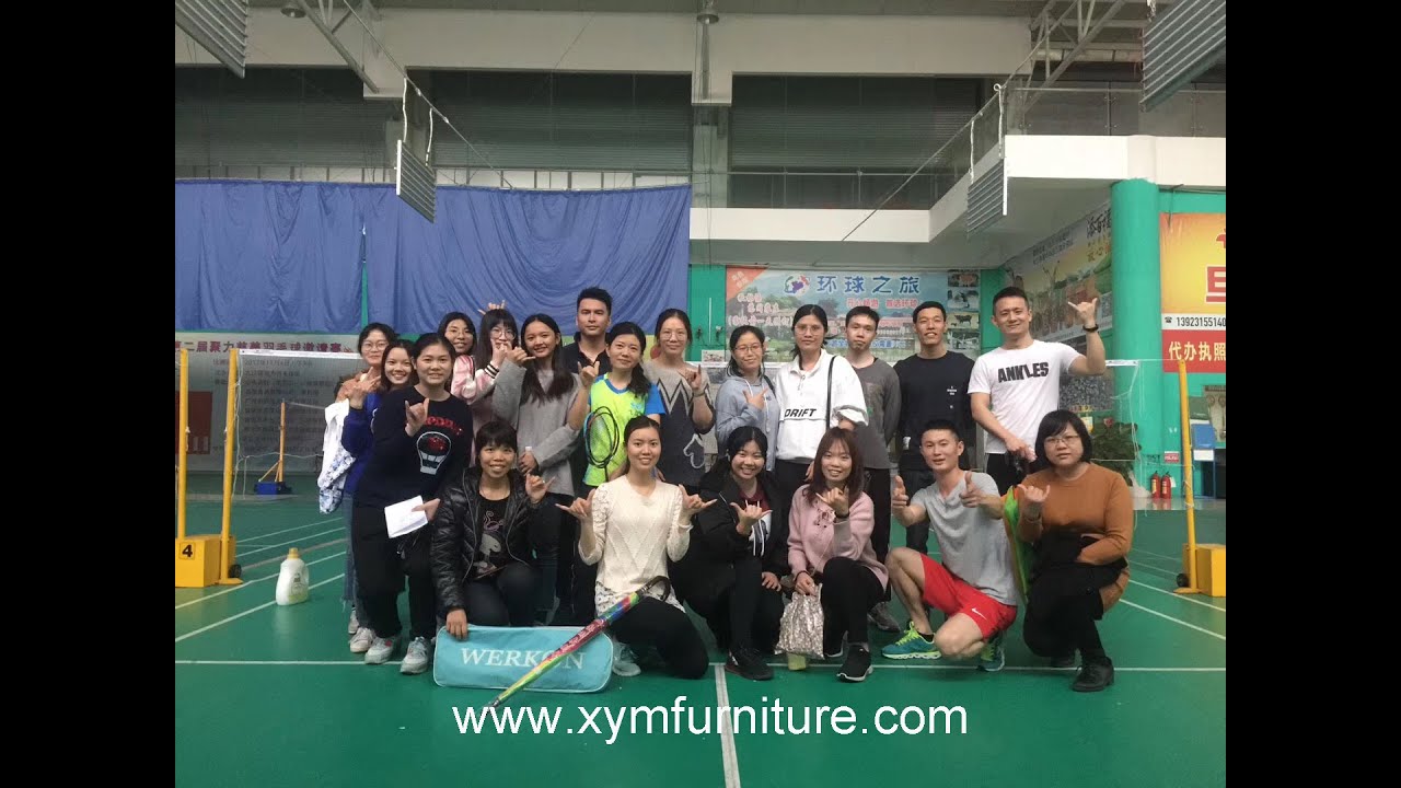 【Team Building】An Exciting Badminton Game Ever! - YouTube