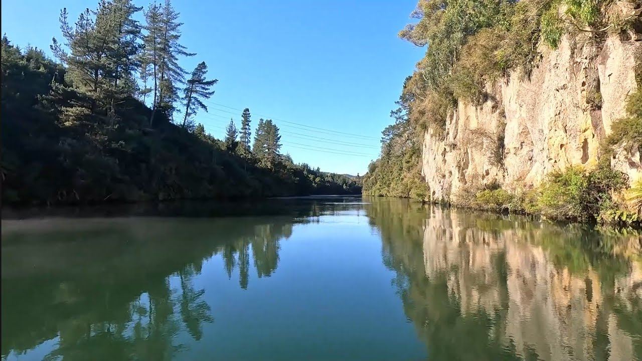 Winter on the Waikato river - Part 1 (Lake Maraetai to Whakamaru dam ...