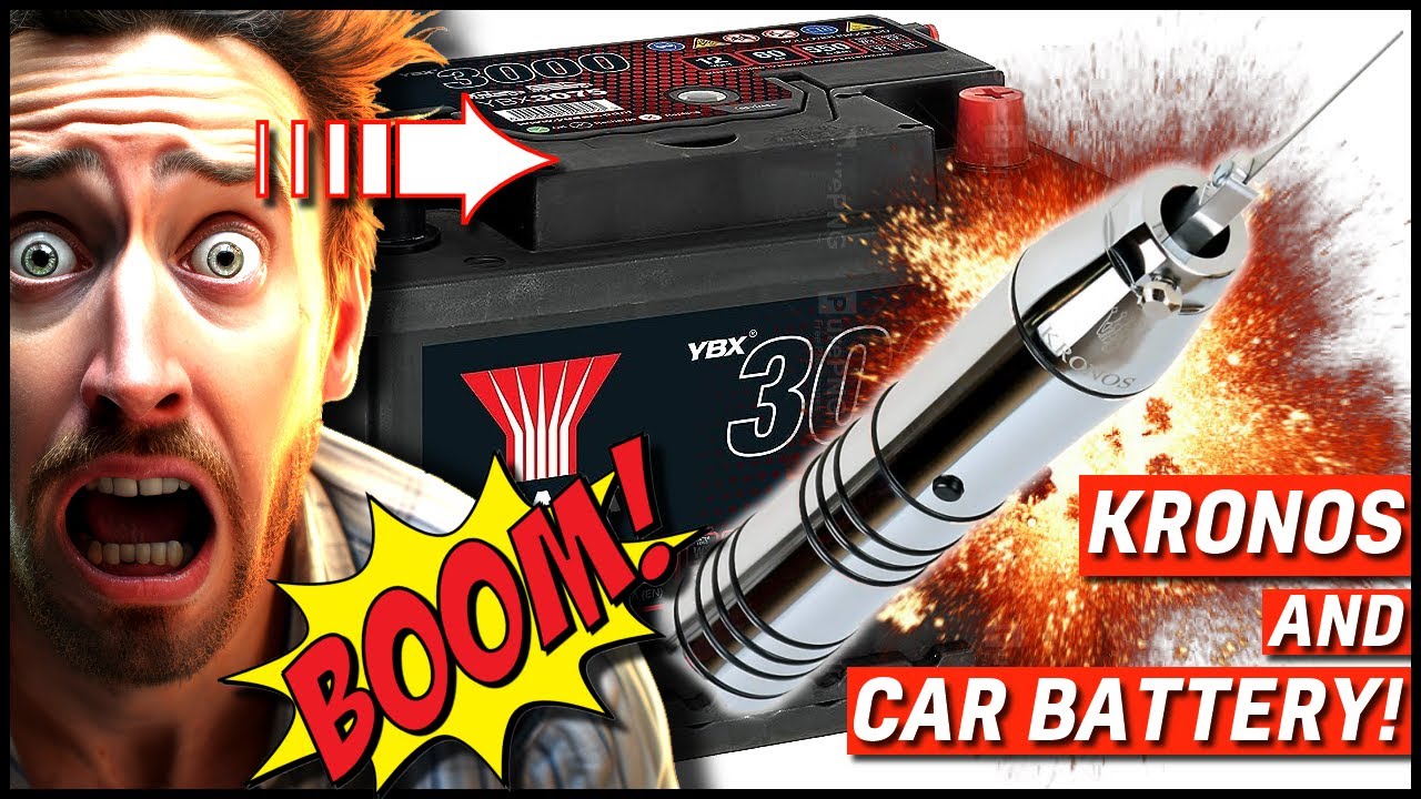 KRONOS Pick Gun Powered by a CAR BATTERY! - YouTube