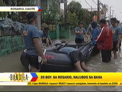 Massive flooding hits Cavite - YouTube