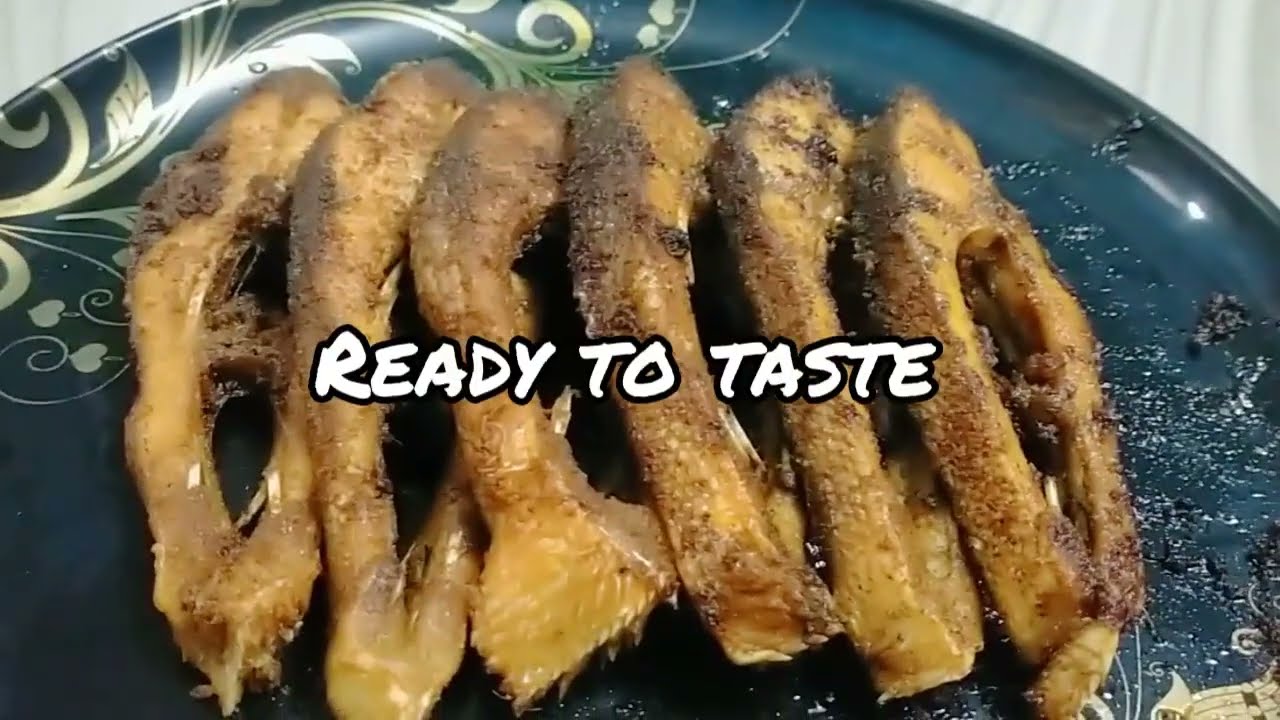 red pomfret fish fry recipe / மீன் வறுவல் / @Taste With JK - YouTube