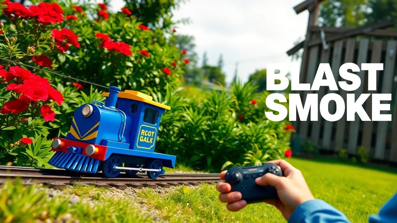 BLAST OFF with This SMOKE-BLASTING Remote Control Train Set! | Banggood ...
