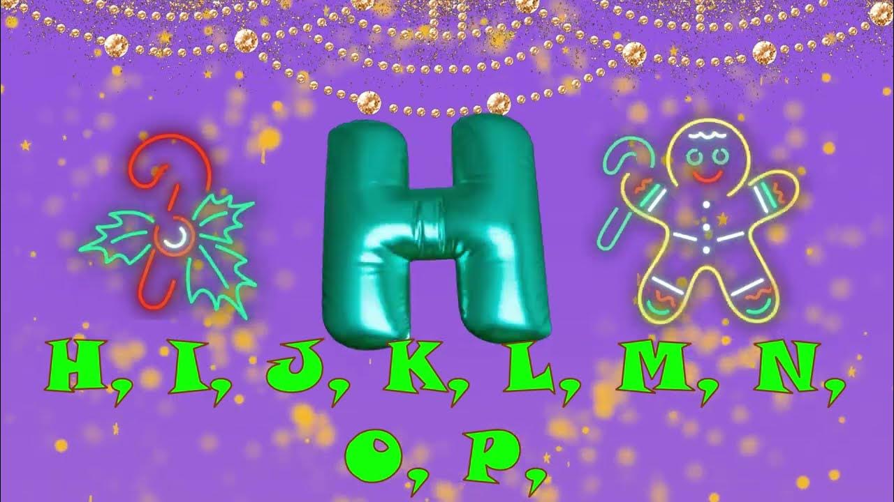 Merry CHRISTMAS! ABC Song for Children! Learn KIDS Alphabet! - YouTube ...