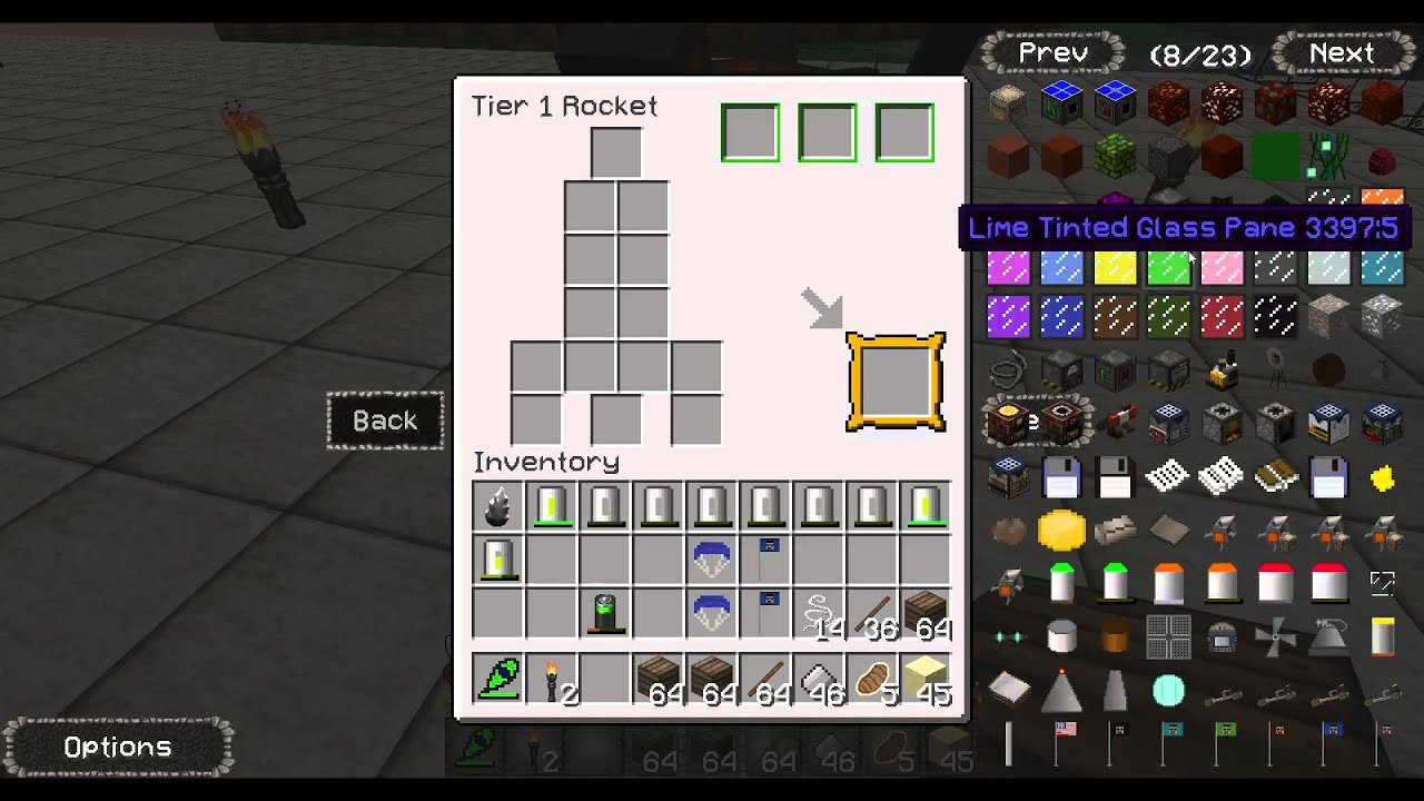 GalactiCraft 2 - 9.díl - NASA Workbench + výroba raket + Refinery, výroba paliva - YouTube