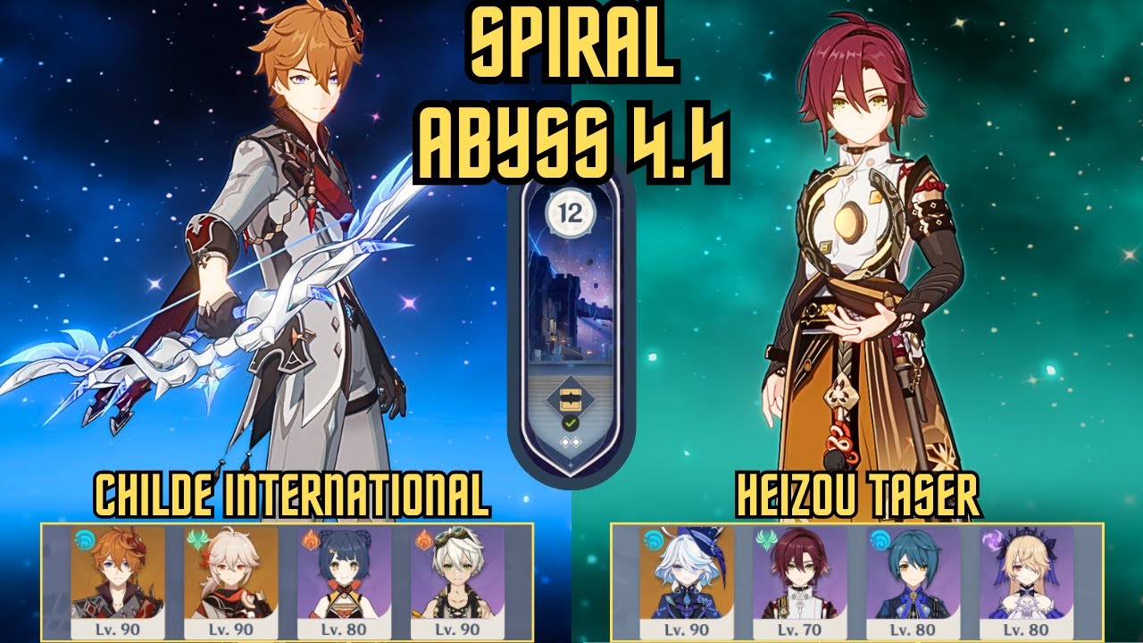 C0 Childe International & C6 Heizou Furina Taser | Floor 12 9 Stars ...