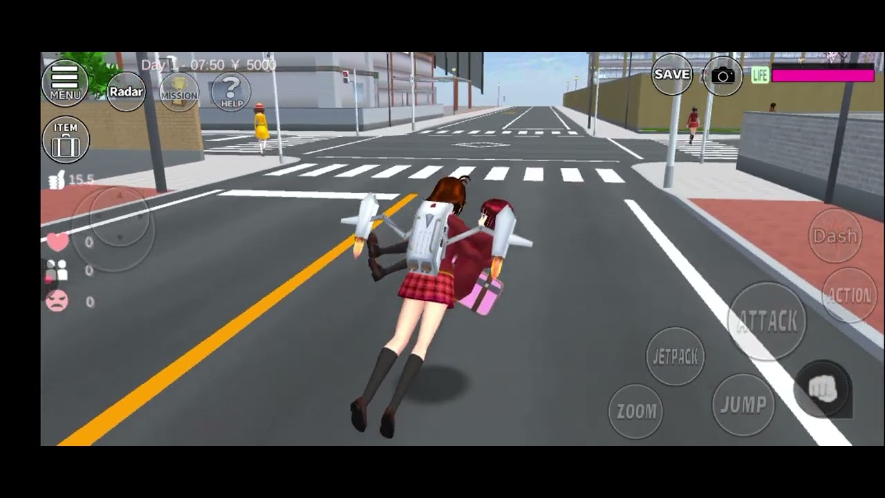 Sakura school simulator satori - YouTube