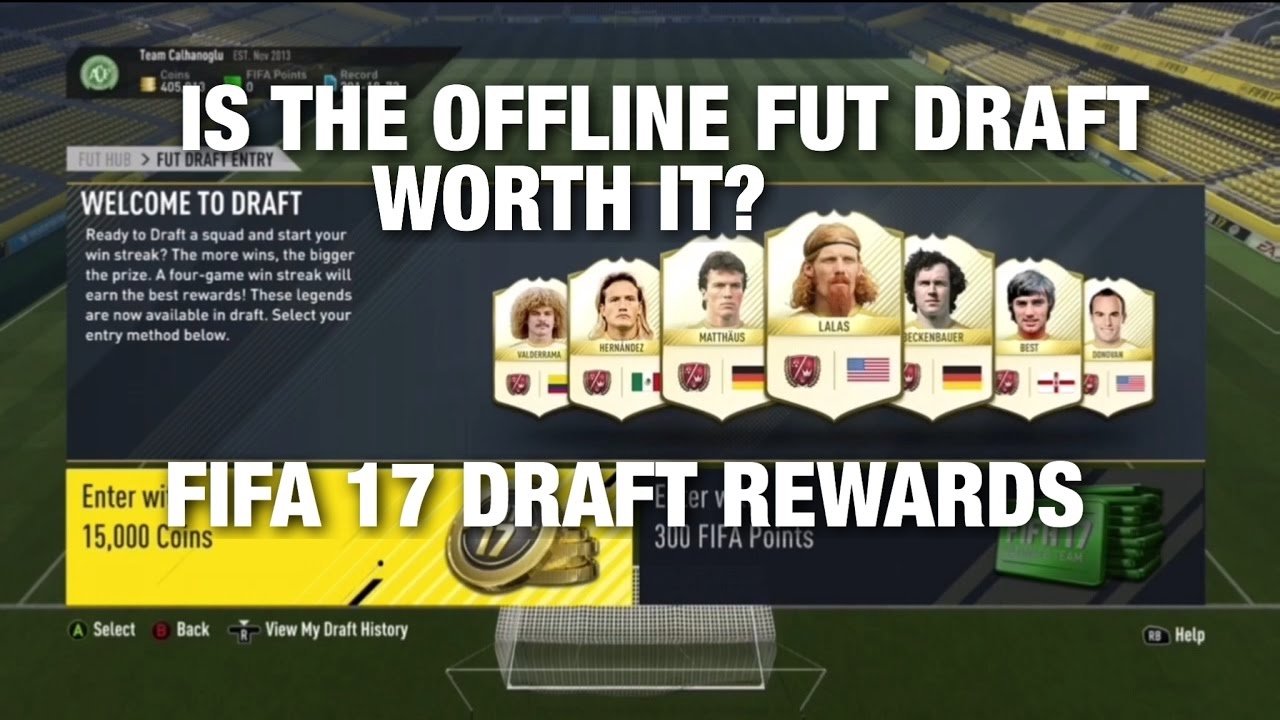 IS THE FIFA 17 SINGLE PLAYER FUT DRAFT WORTH IT?? - YouTube
