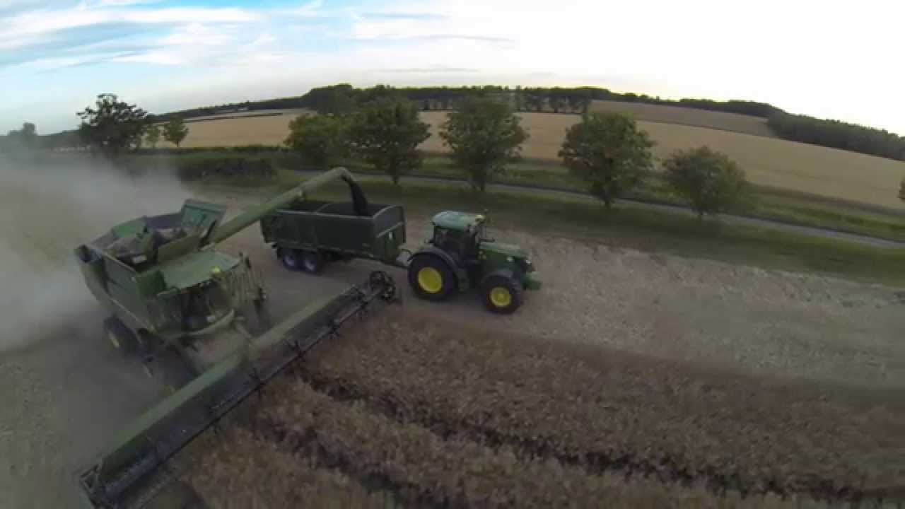 Harvest 2015 - John Deere S690i w/ 40' Vario - Gawdy Hall Estates Ltd ...