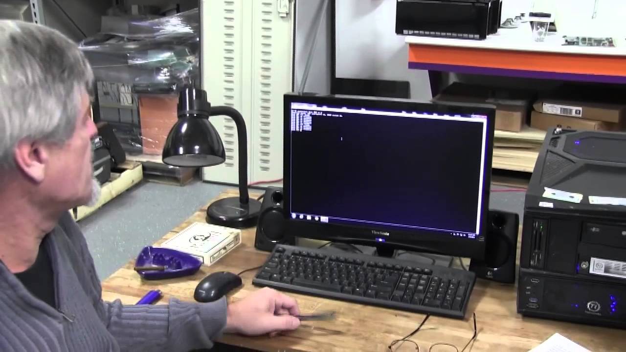 Compuserve PDP-10 SC-40 Boot Up - YouTube