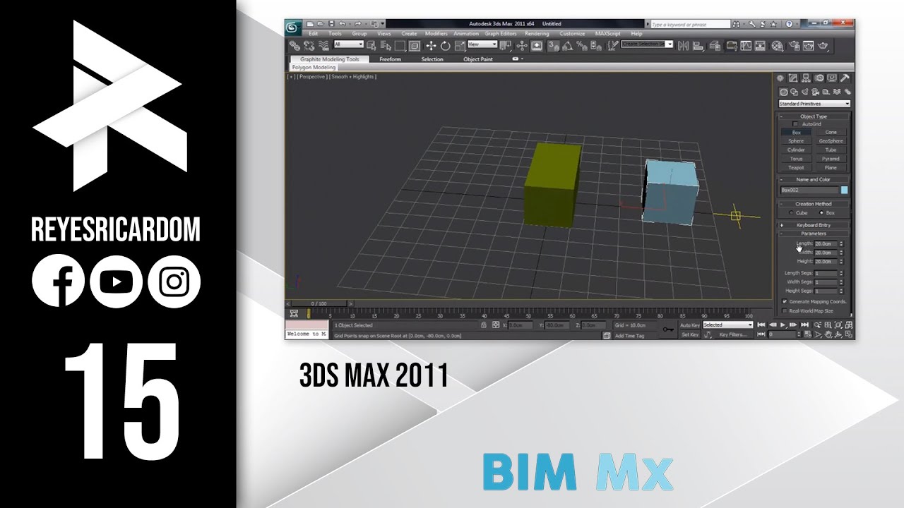 15. El snap en 3D Max 2011 - YouTube