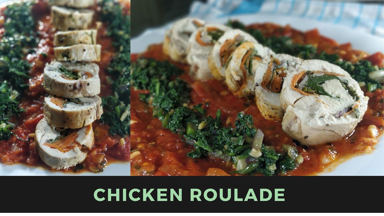 CHICKEN ROULADE | DELICIOUS CHICKEN BREAST RECIPE | EASY HOMEMADE ...