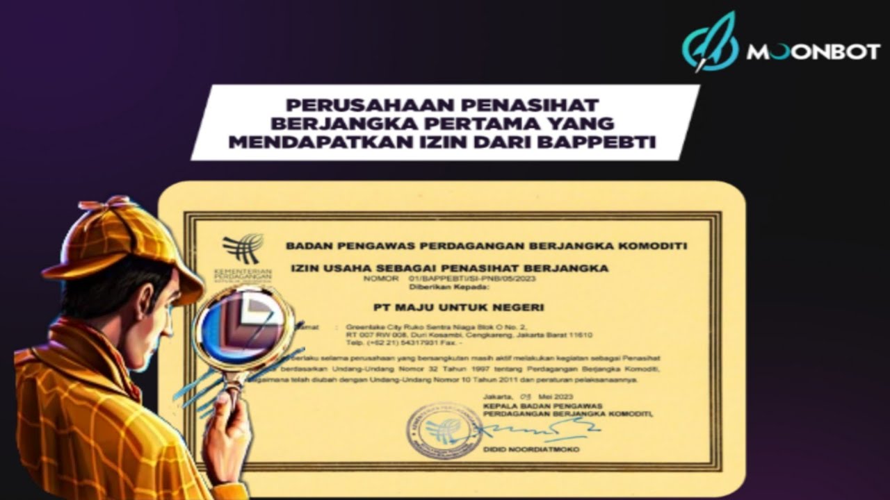 Investigasi Legalitas Moonbot SIP INTERNASIONAL - YouTube