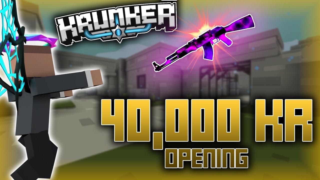 40,000 KR Krunker UNBOXING!! (20,000 KR GIVEAWAY!!) - YouTube