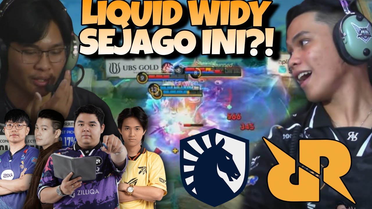 LIQUID WIDY SEJAGO INI ?! KHALEED MONTAGE TERUS !! RRQ VS LIQUID MATCH ...
