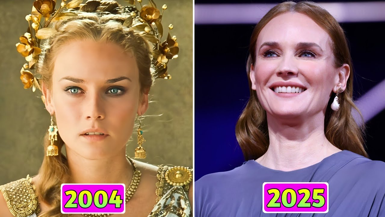 Troy Cast Then and Now (2004 vs 2025) - YouTube