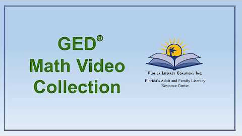 Khan Academy GED Math - YouTube