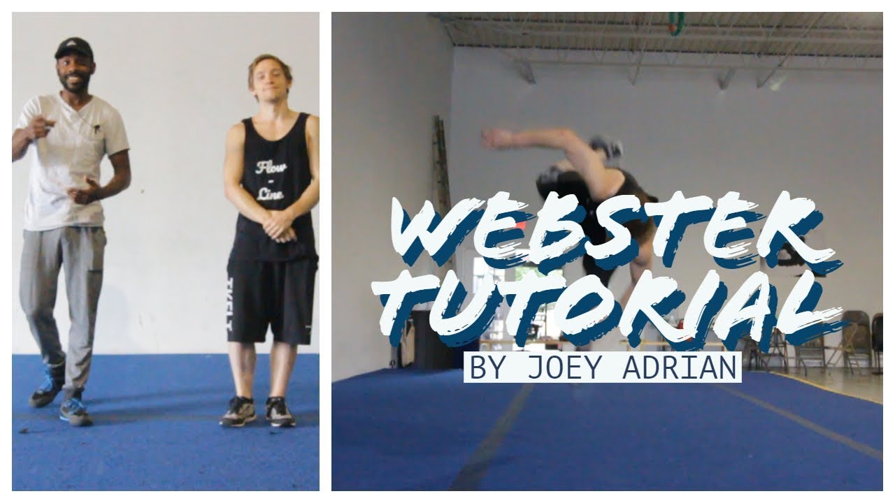 Learn How To Webster Front Flip! Parkour Tutorial! - YouTube