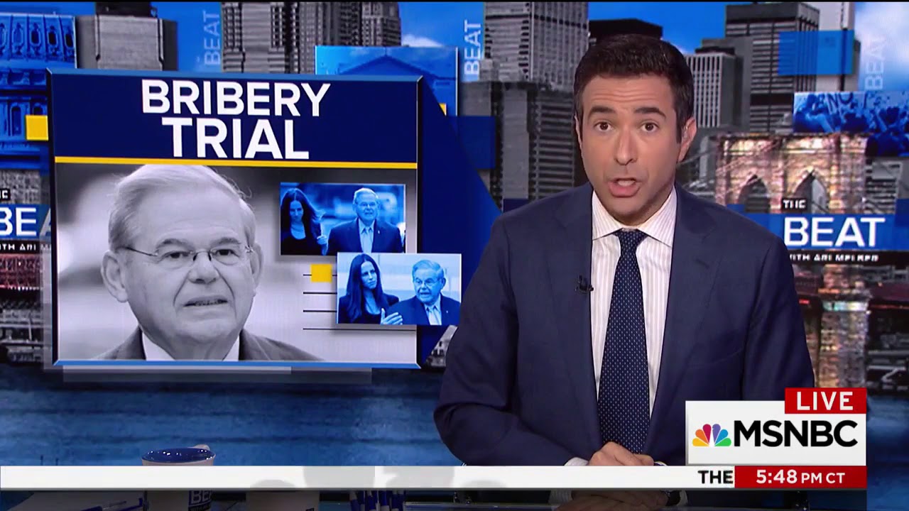 Liberal MSNBC Host: Bribery case against Senator Menendez 'overwhelming ...