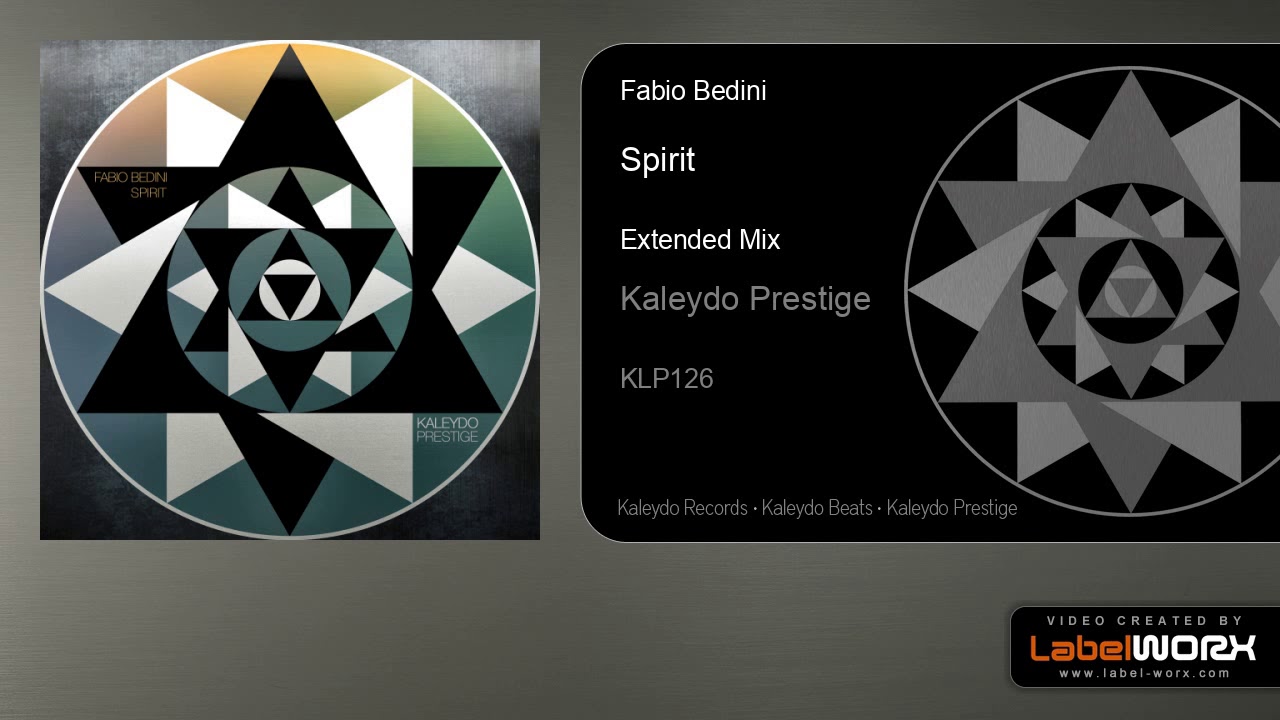 Fabio Bedini - Spirit (Extended Mix) - YouTube