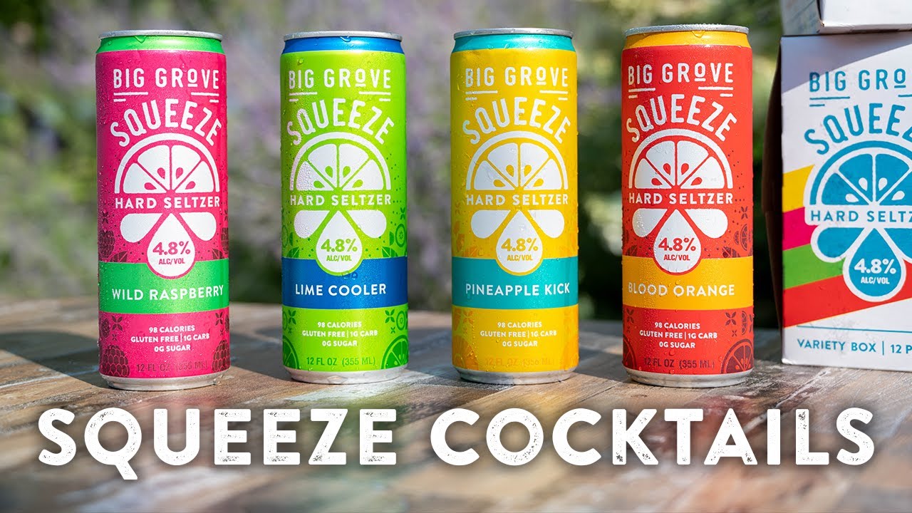 Semi-Homemade Squeeze Hard Seltzer Cocktails - YouTube