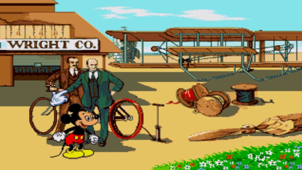 Mickey's Blast into the Past (Sega Pico, 1994) [Playthrough] - YouTube